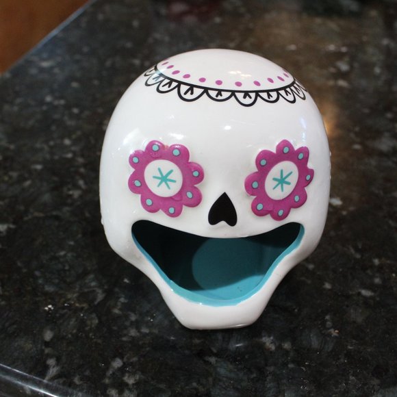 Holiday | Day Of The Dead Candy Skull Container Dia De Los Muertos 5 ...
